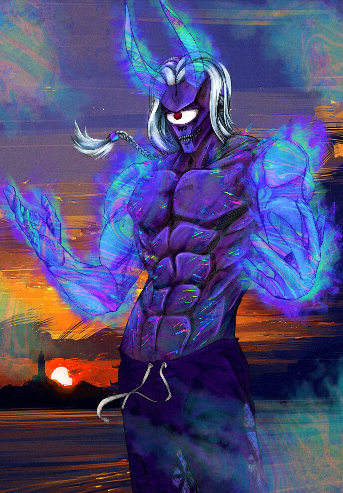 ArtStation - Oil Slick demon