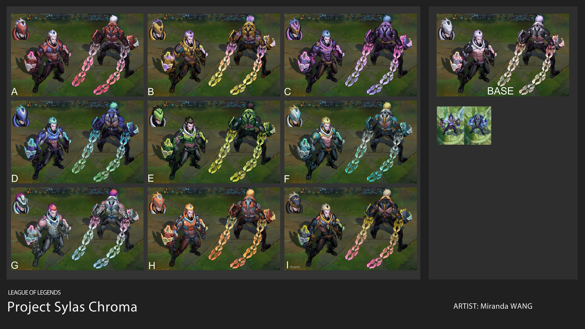 ArtStation - Project Sylas Chroma Design