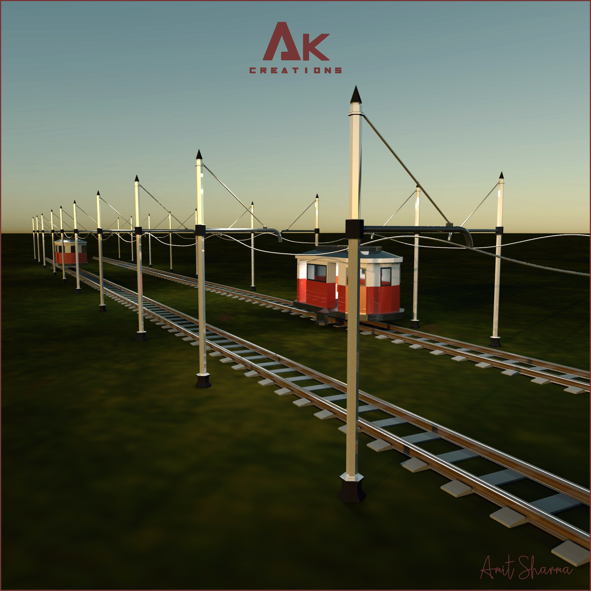 ArtStation - 3D Environment Modeling Texturing Lighting