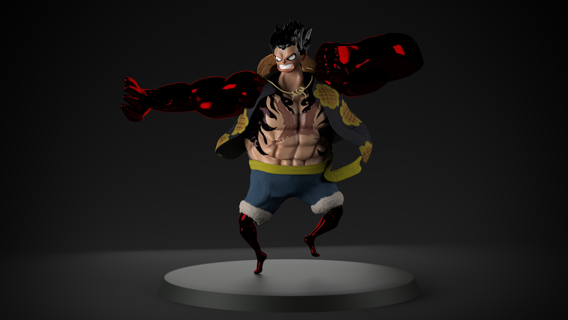 ArtStation - Luffy Gear 4th
