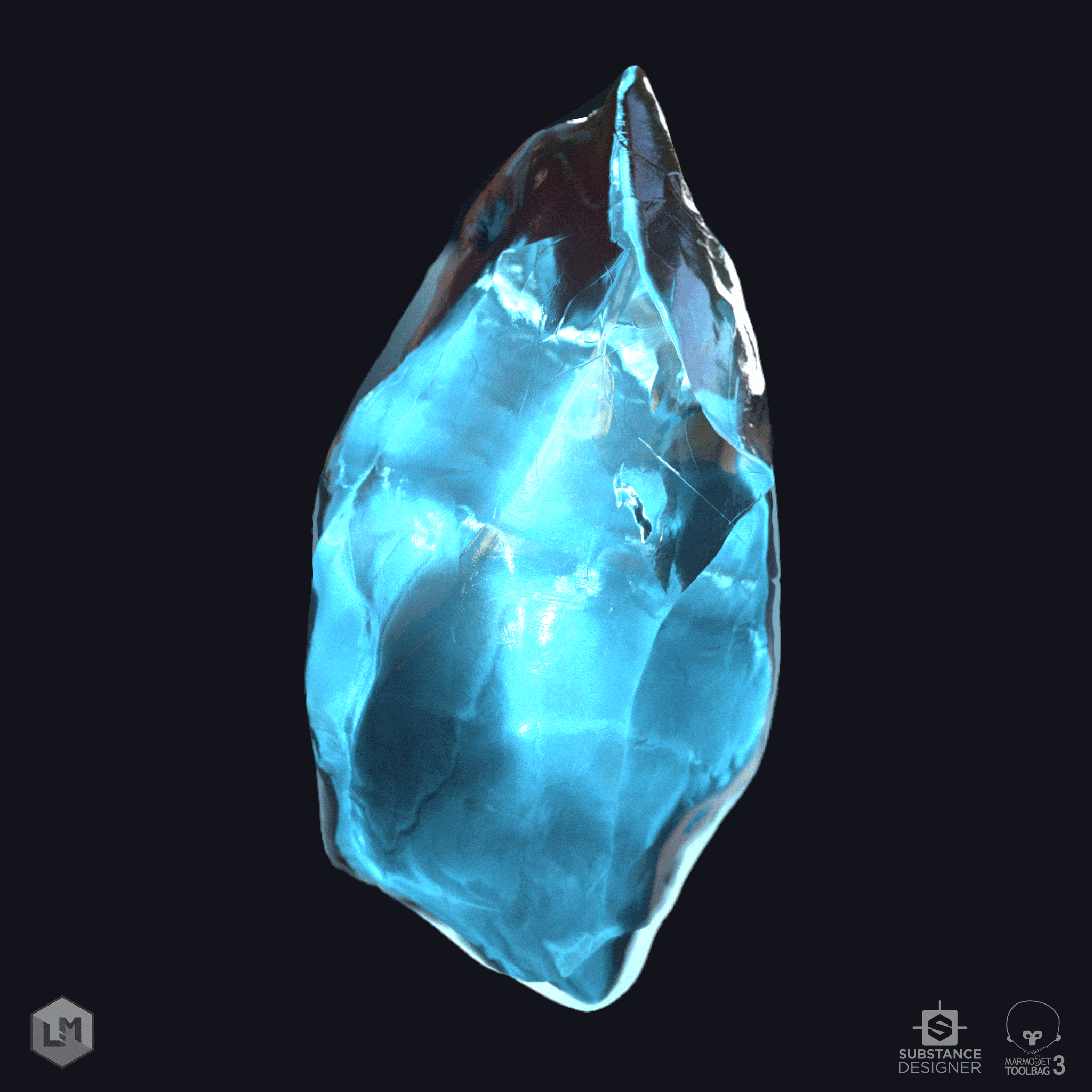 Blue Quartz Rock