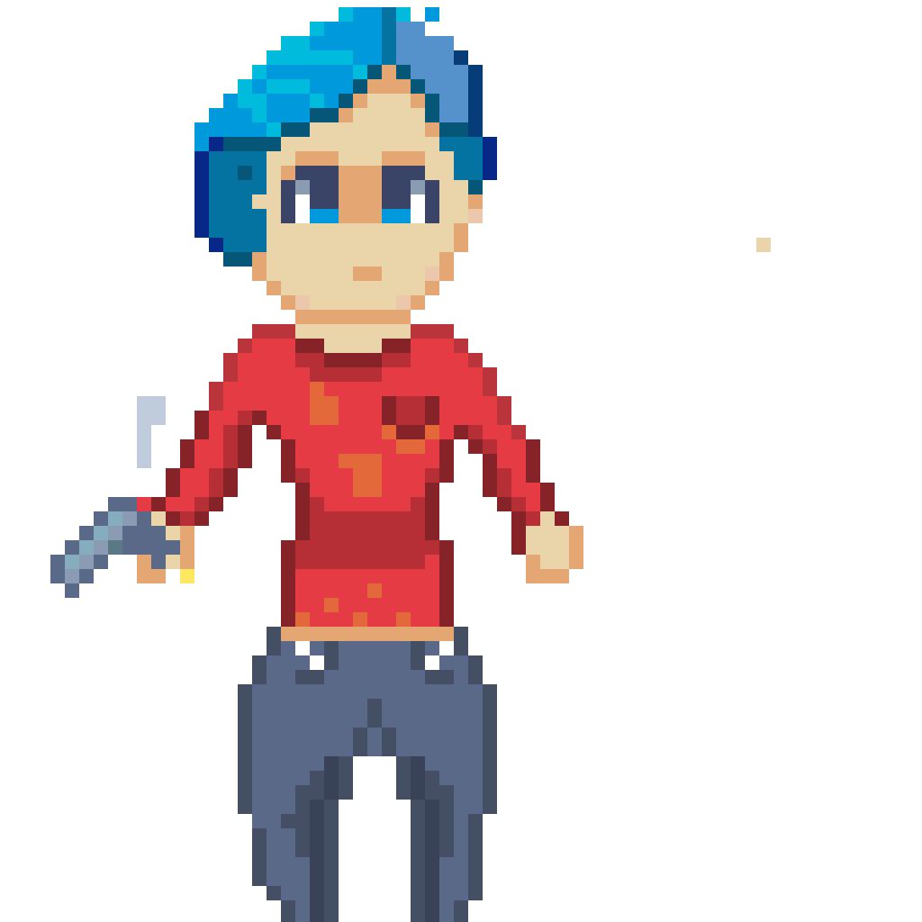 ArtStation - Sprite with gun