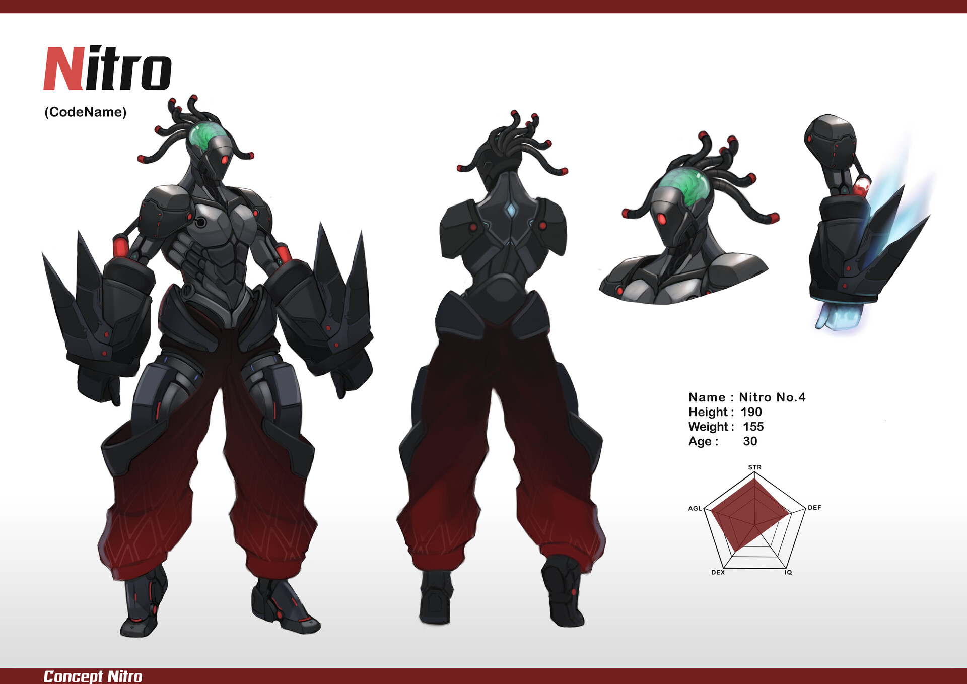 ArtStation - Concept Character Nitro