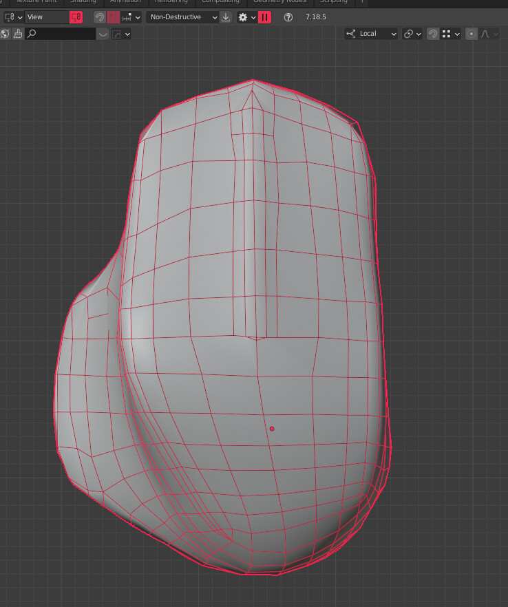 Thomas Norman - Computer Mouse - Organic Hard surface 3D model & Renders