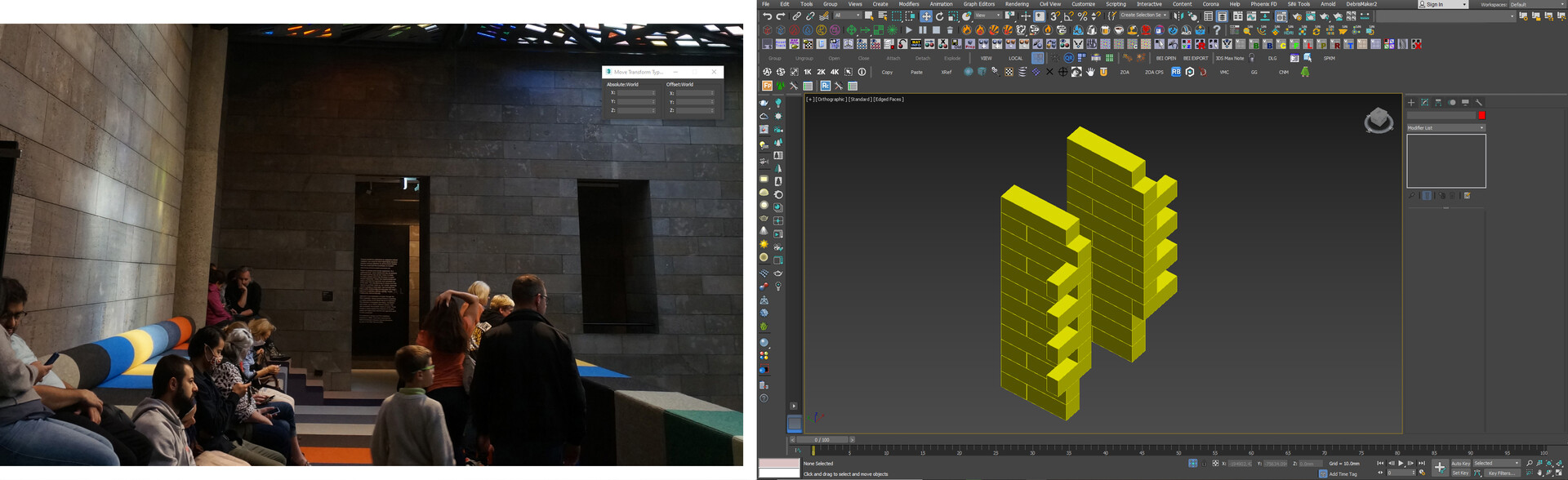 David Greco - NGV International - Great Hall WIP