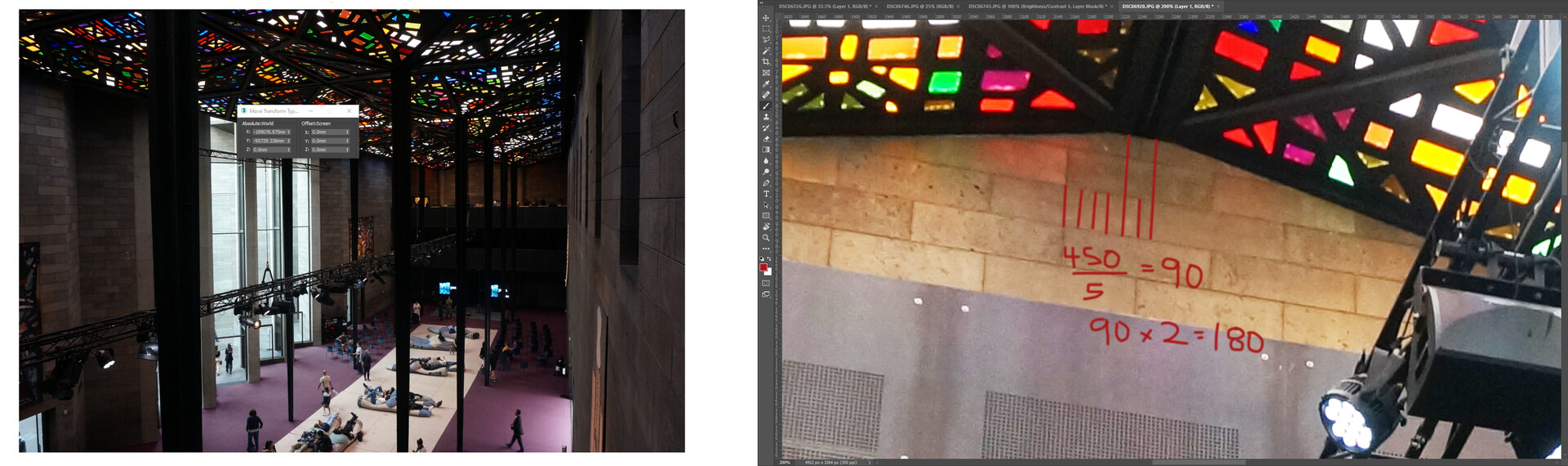 David Greco - NGV International - Great Hall WIP