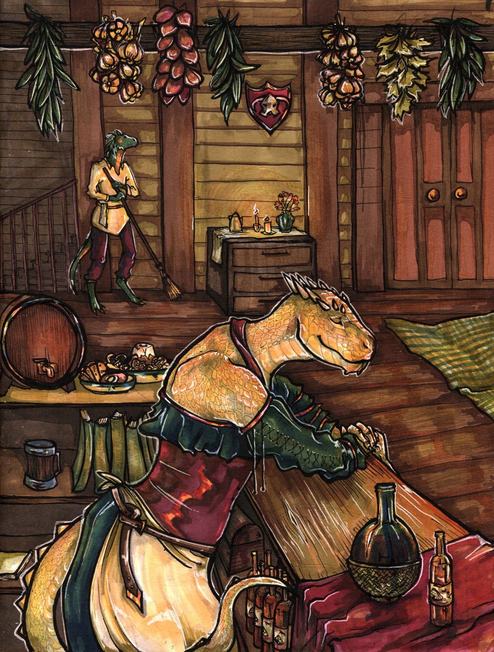 ArtStation - The Bee and Barb