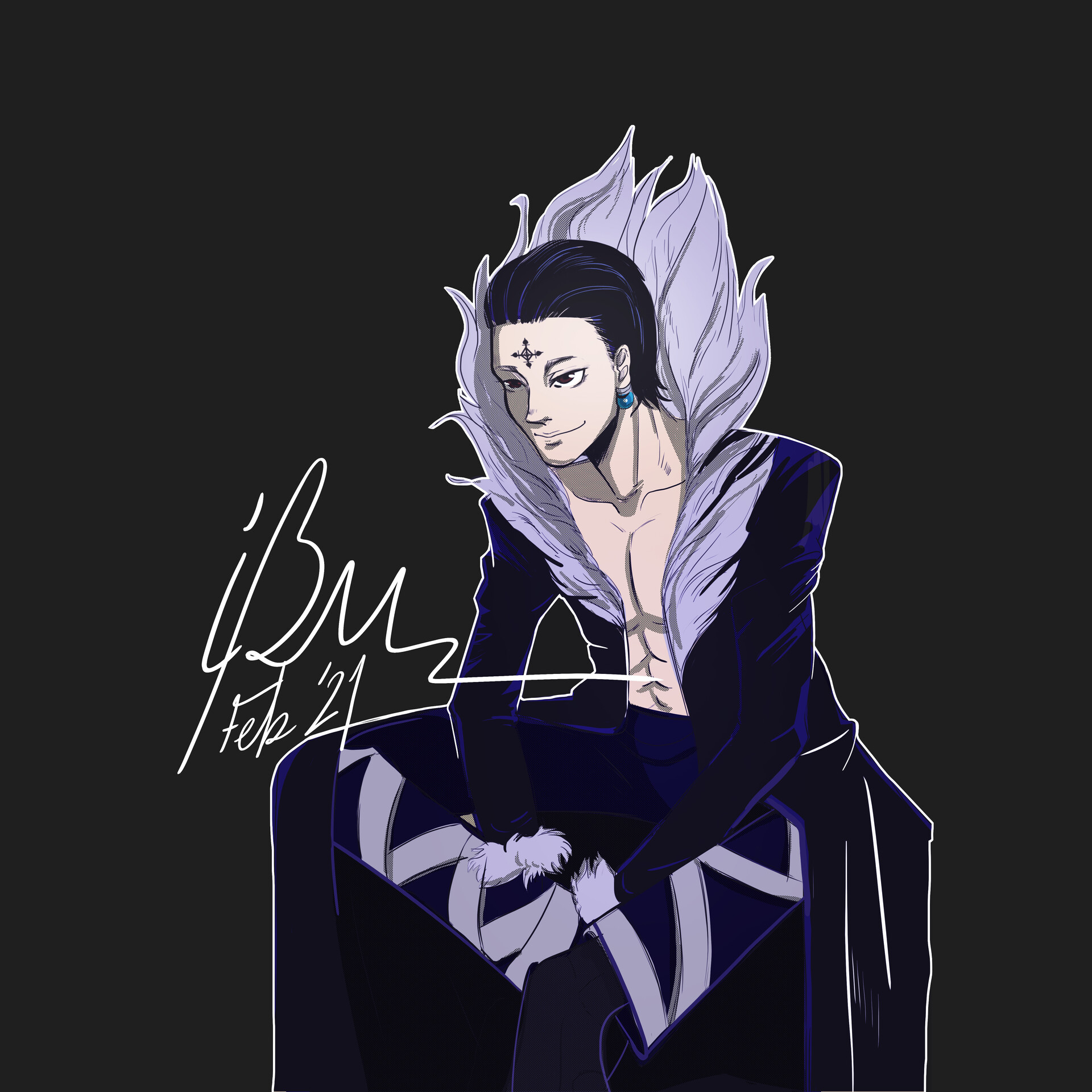 ArtStation - Chrollo Lucifer Fanart