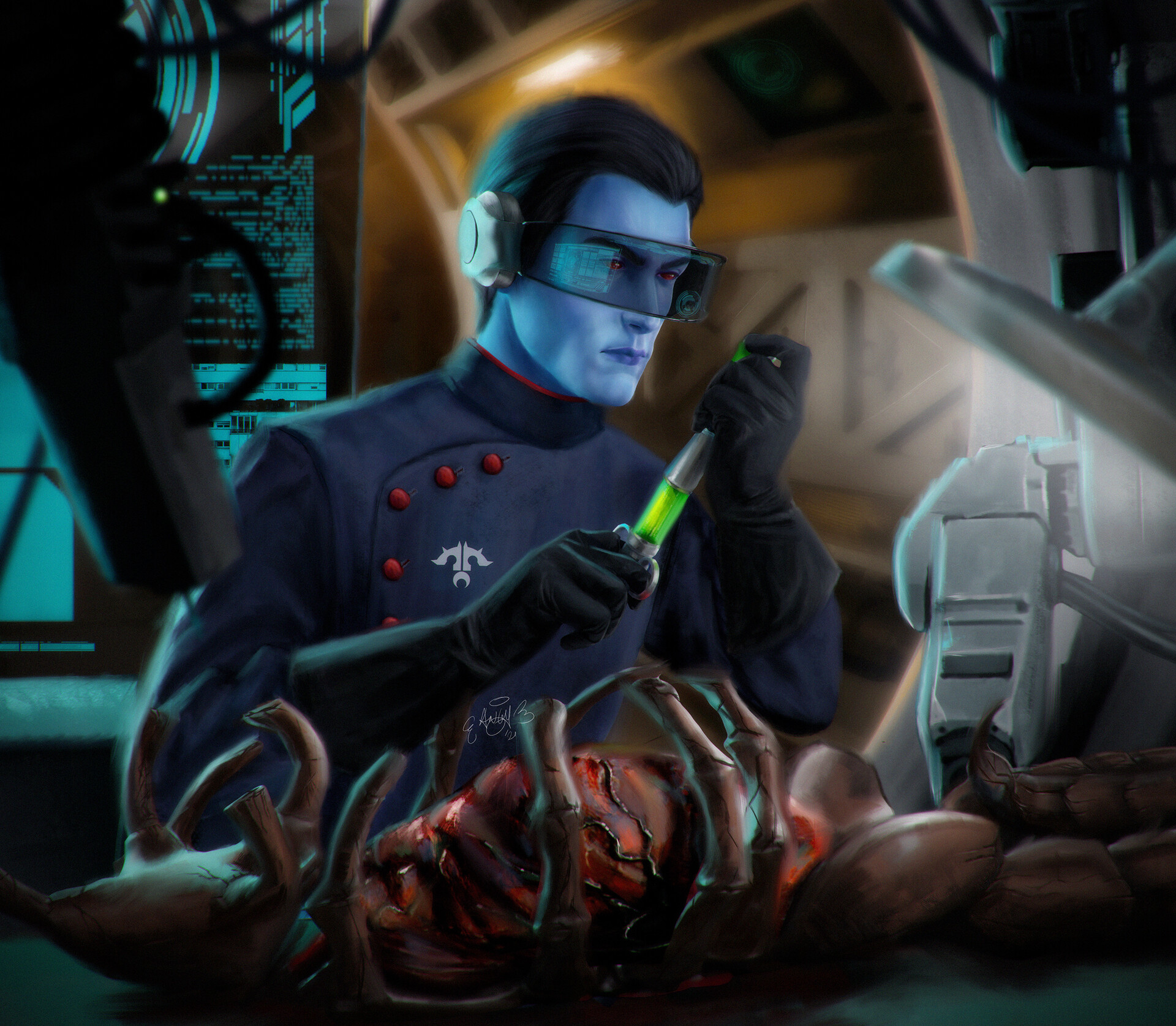 ArtStation - Chiss scientist/doctor