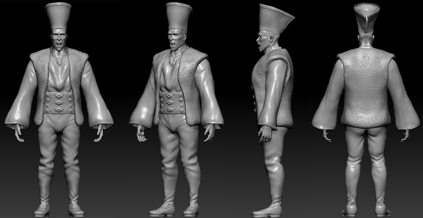 Agnieszka Malina - Janosik - character art with props