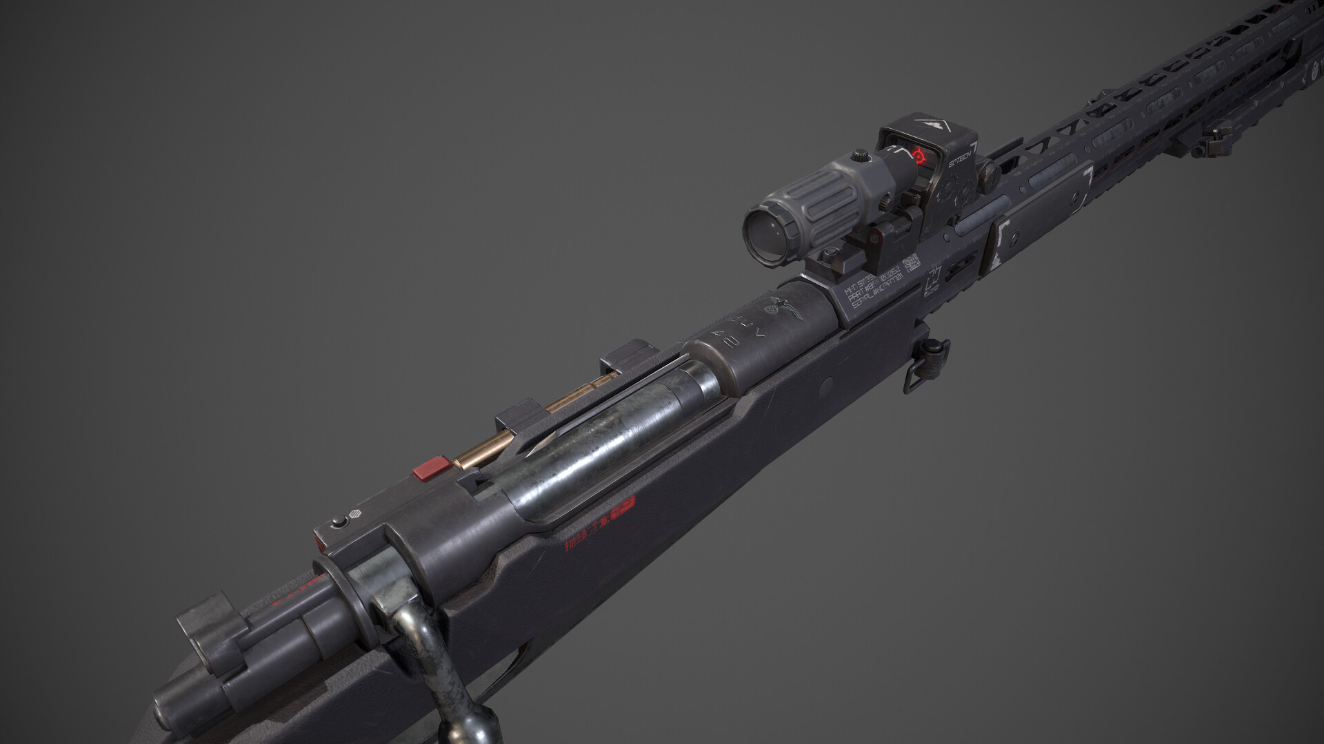 Mors Colored Sniper Rifle