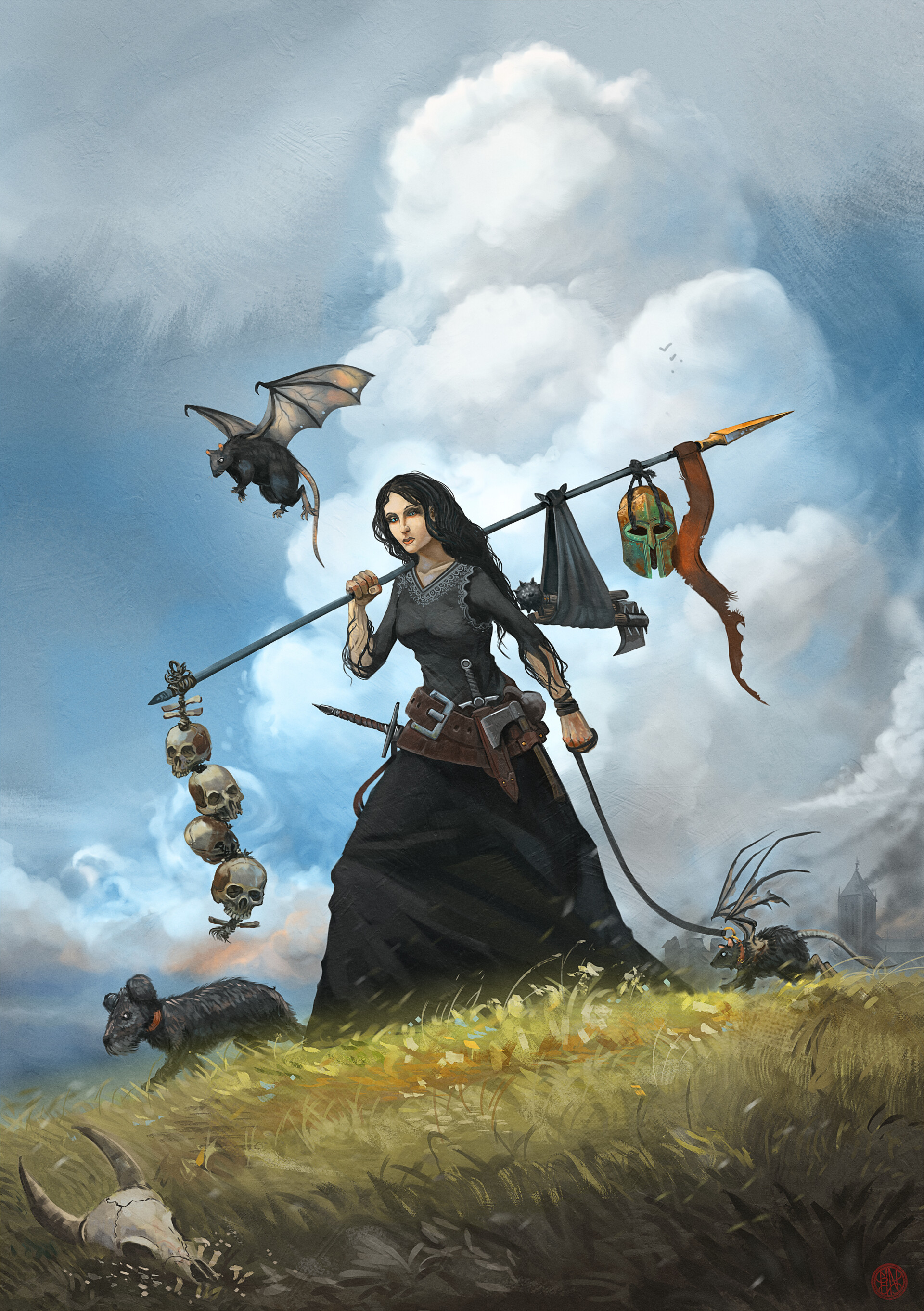 Martin Nicolas Grasso - Allegory of war