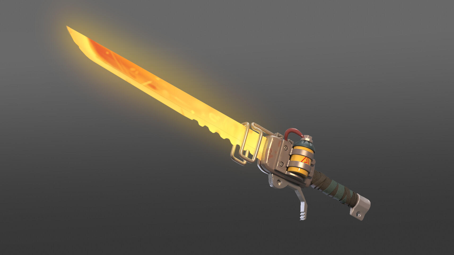 ArtStation - Super Heated Blade - Based on Fernando Correa Design