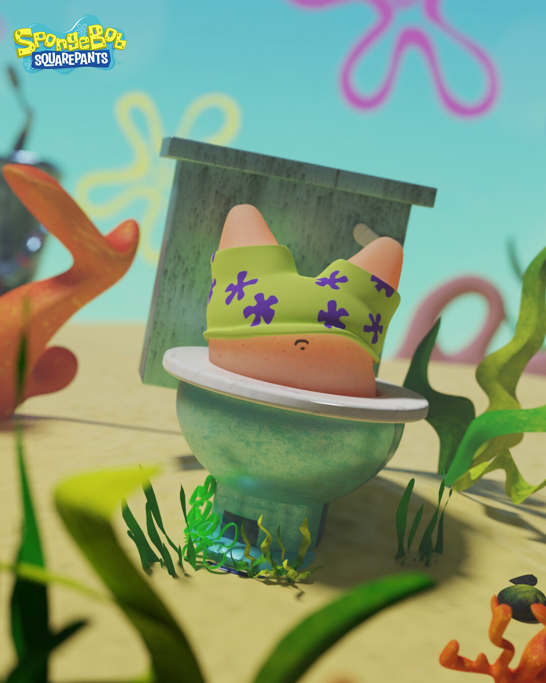 ArtStation - Patrick - SpongeBob SquarePants