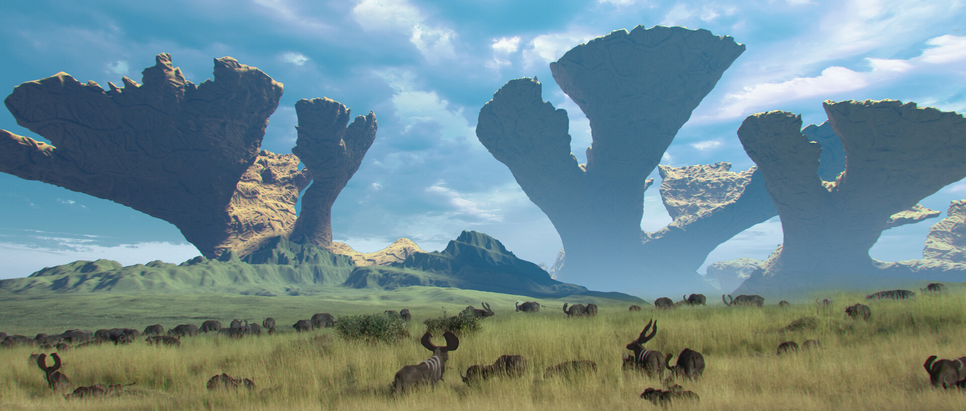 ArtStation - New world studies