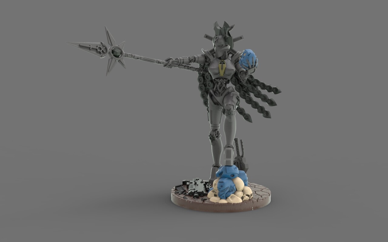 ArtStation - Female Necro Lord