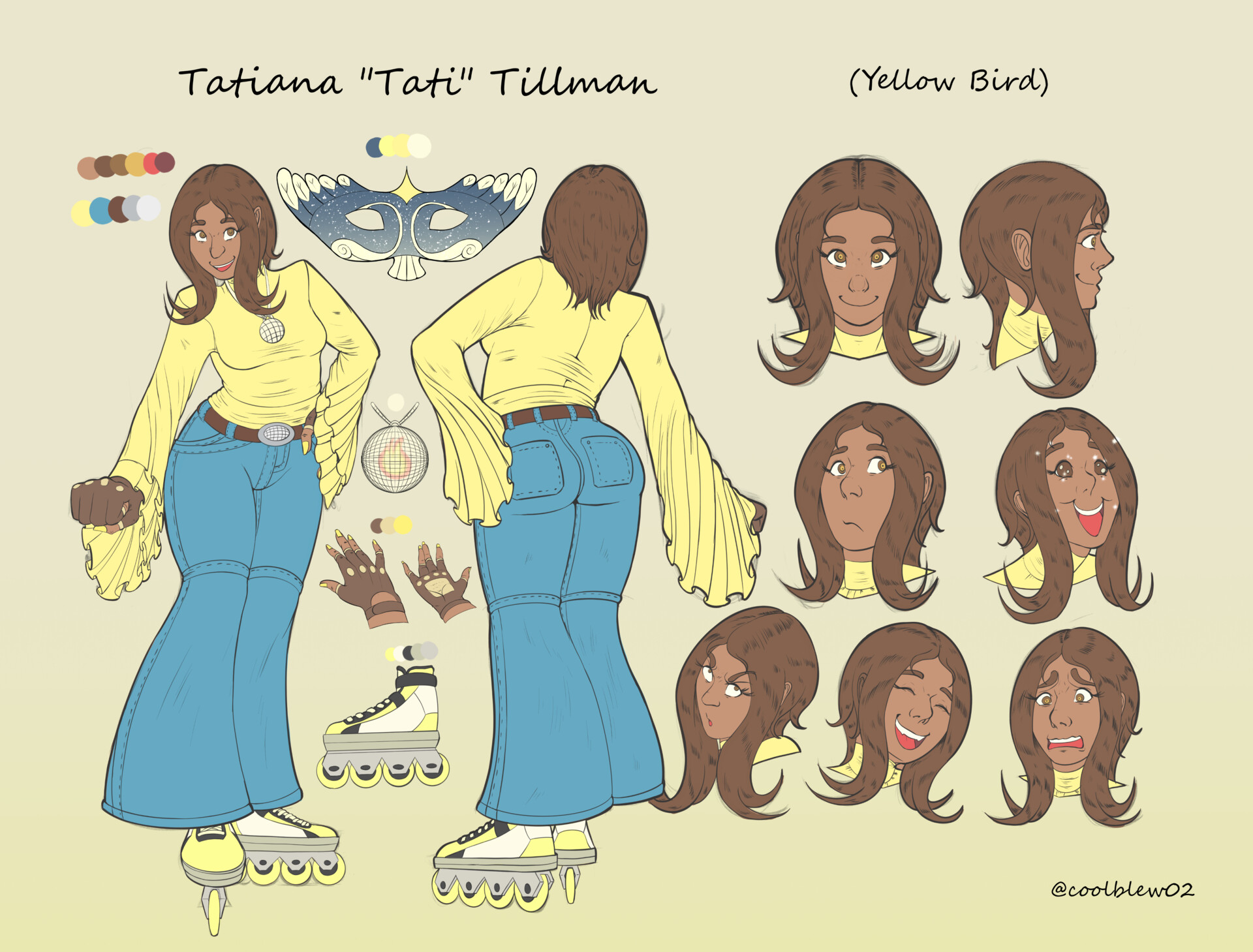 ArtStation - Tatiana Tillman Character Reference