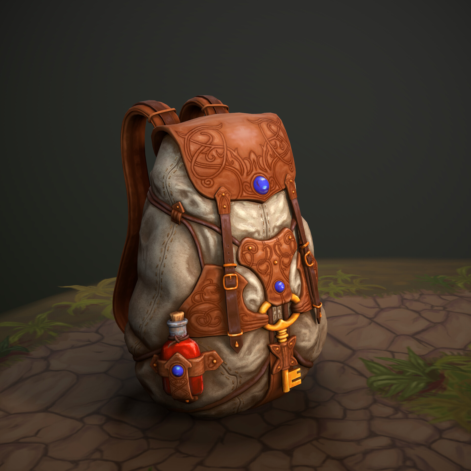 ArtStation - Travel Backpack