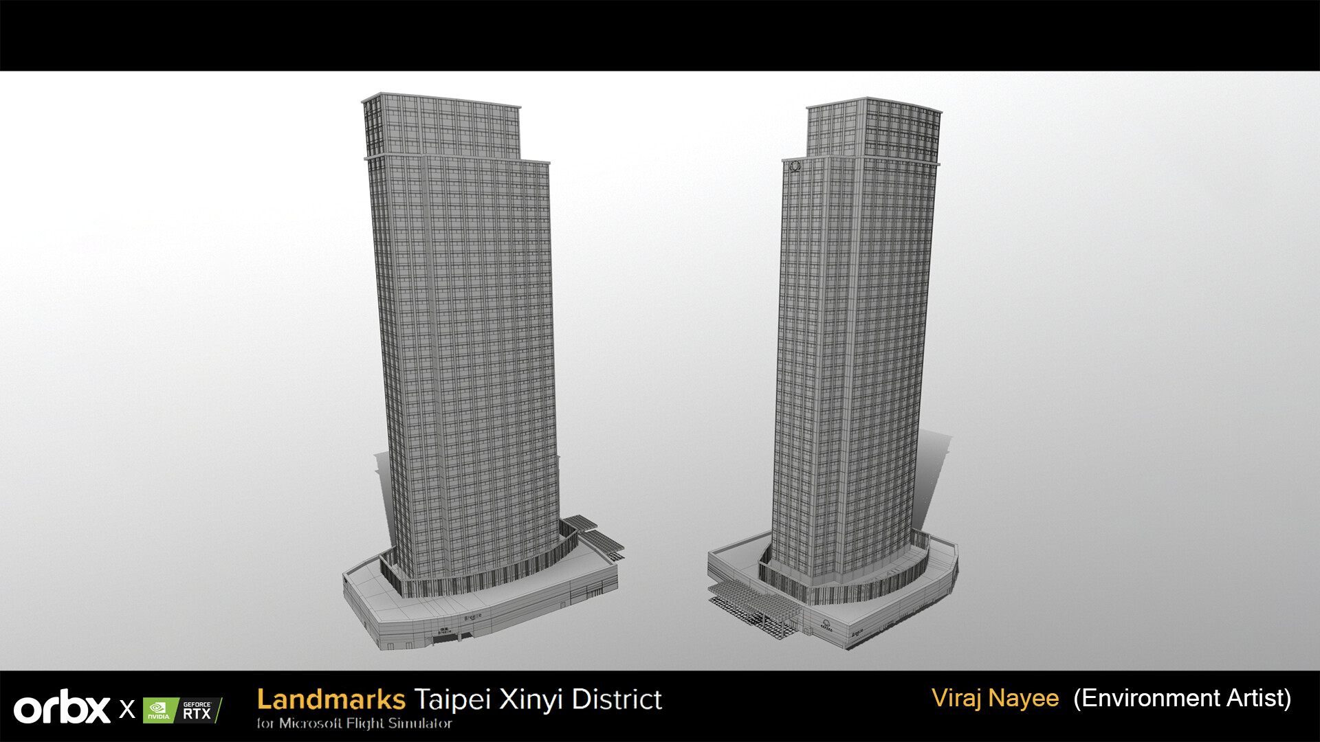 Viraj Nayee - Landmarks Taipei Xinyi District for Microsoft Flight ...