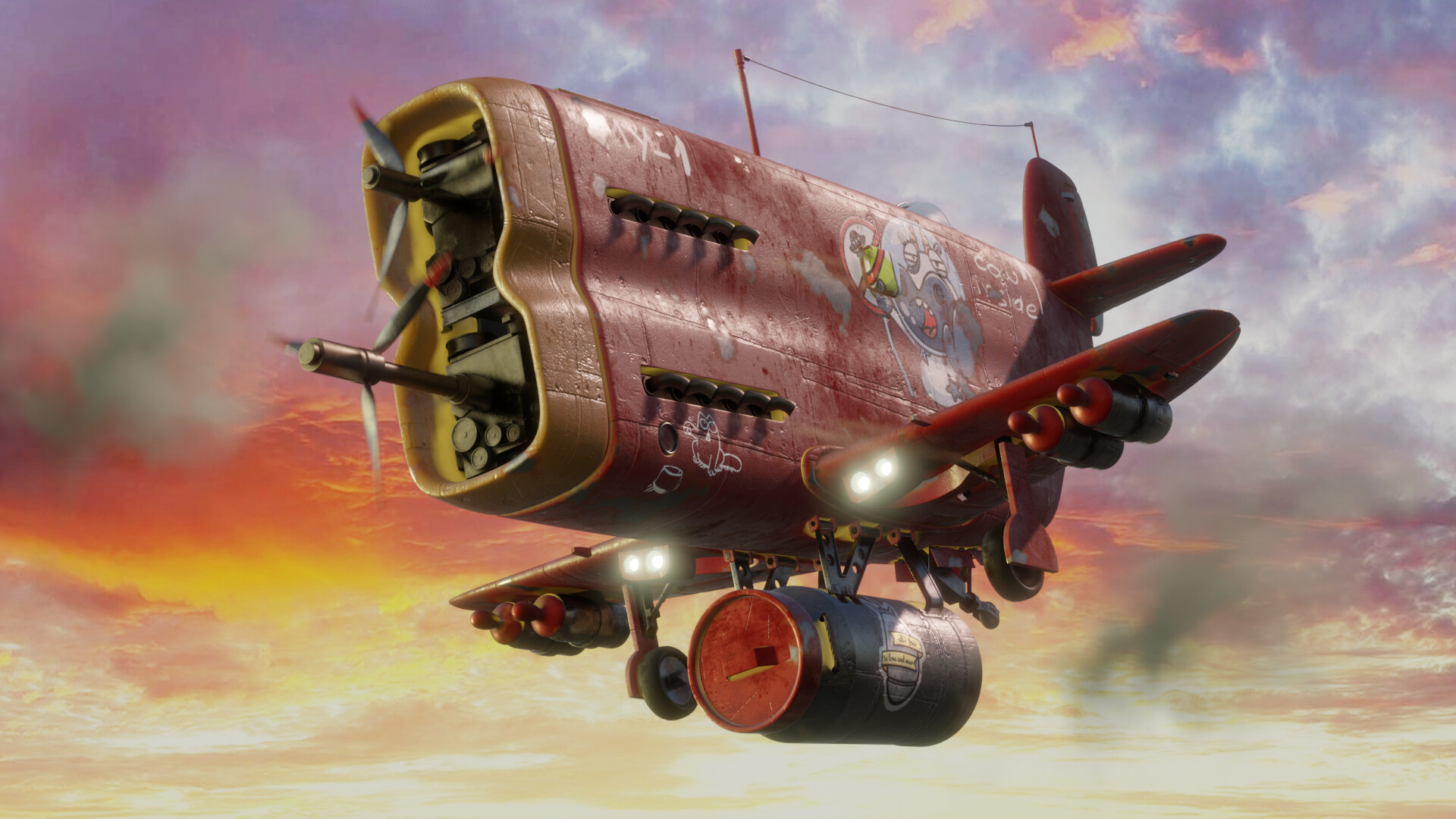 ArtStation - study_plane