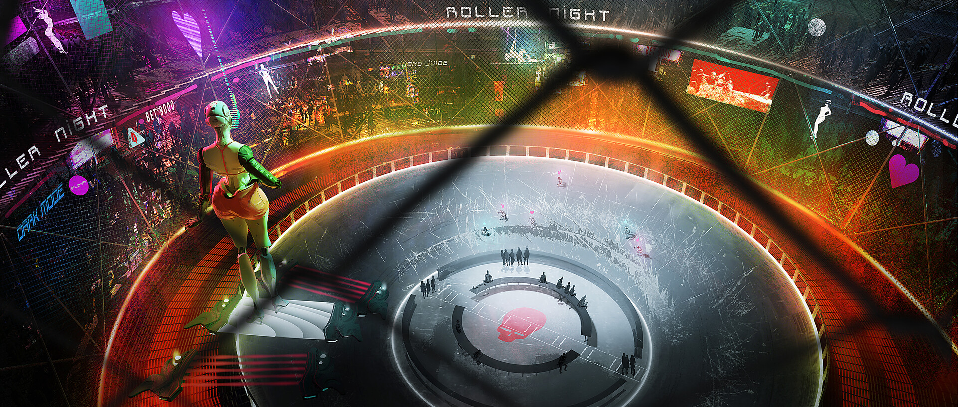 ArtStation - Robo Roller Derby