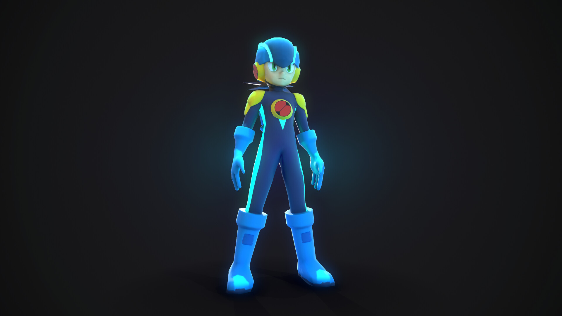 ArtStation - Megaman NT Warrior