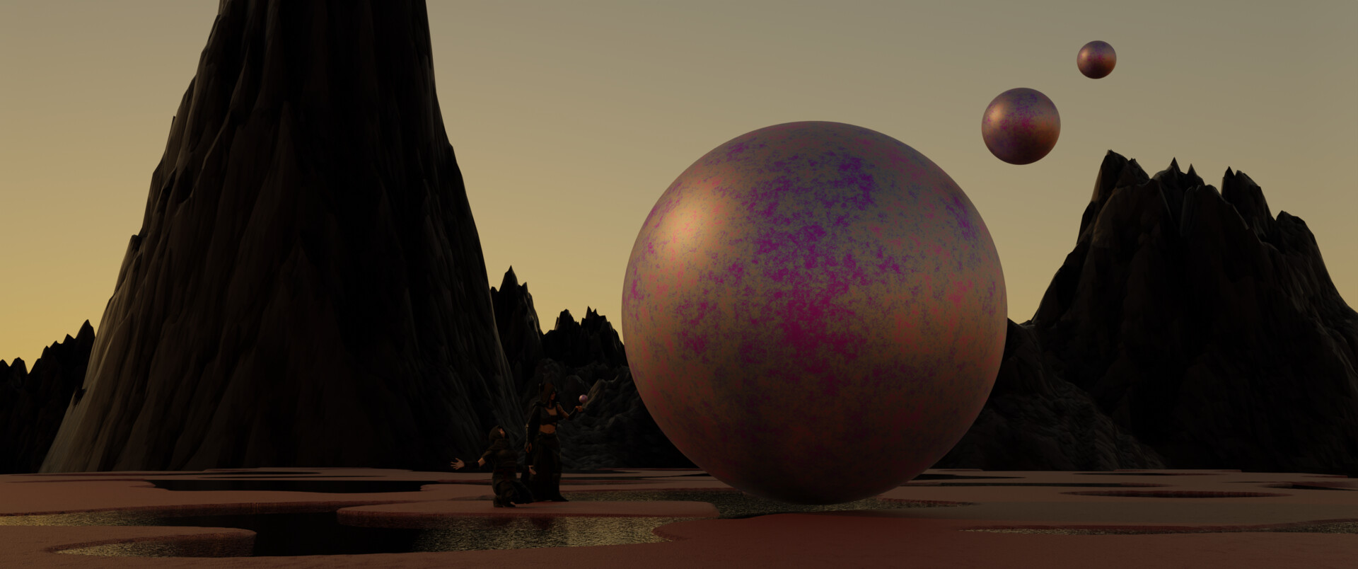 ArtStation - Three Spheres