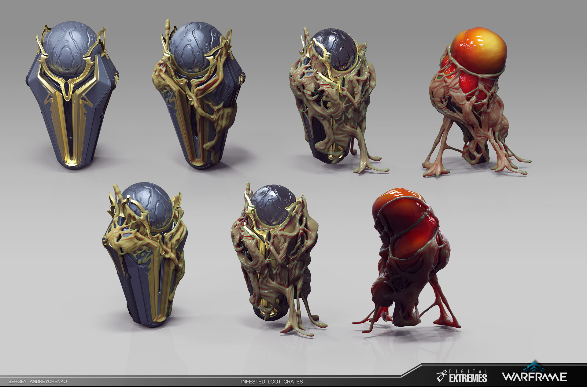 Sergey Andreychenko - WARFRAME - Infested Assets