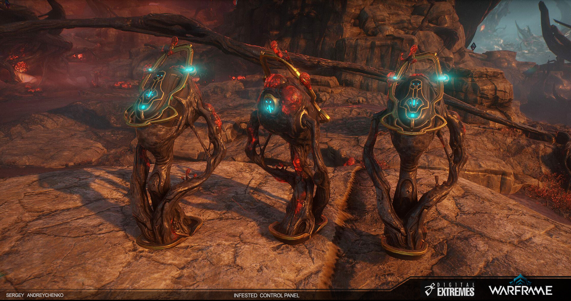 Sergey Andreychenko - WARFRAME - Infested Assets