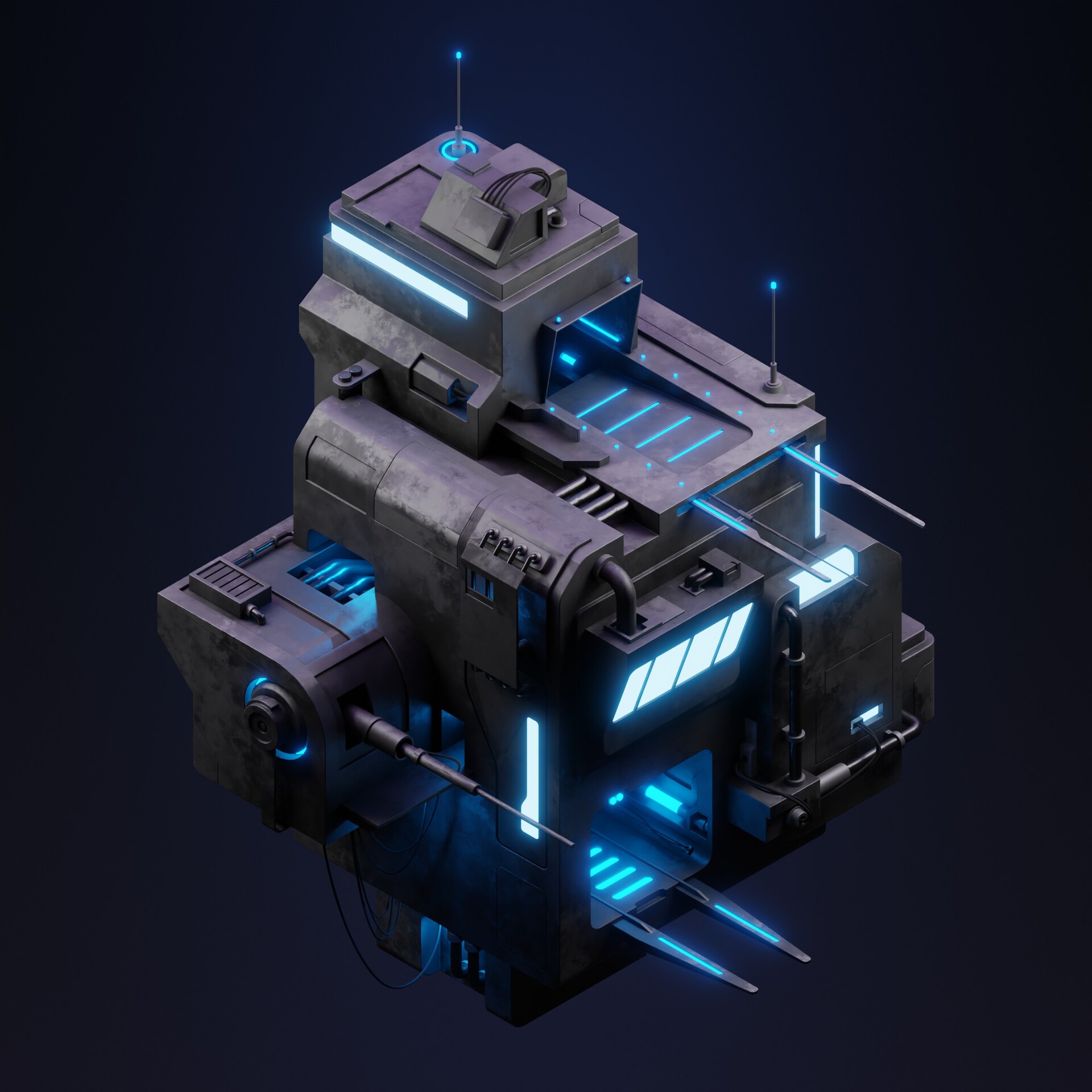 ArtStation - Space port