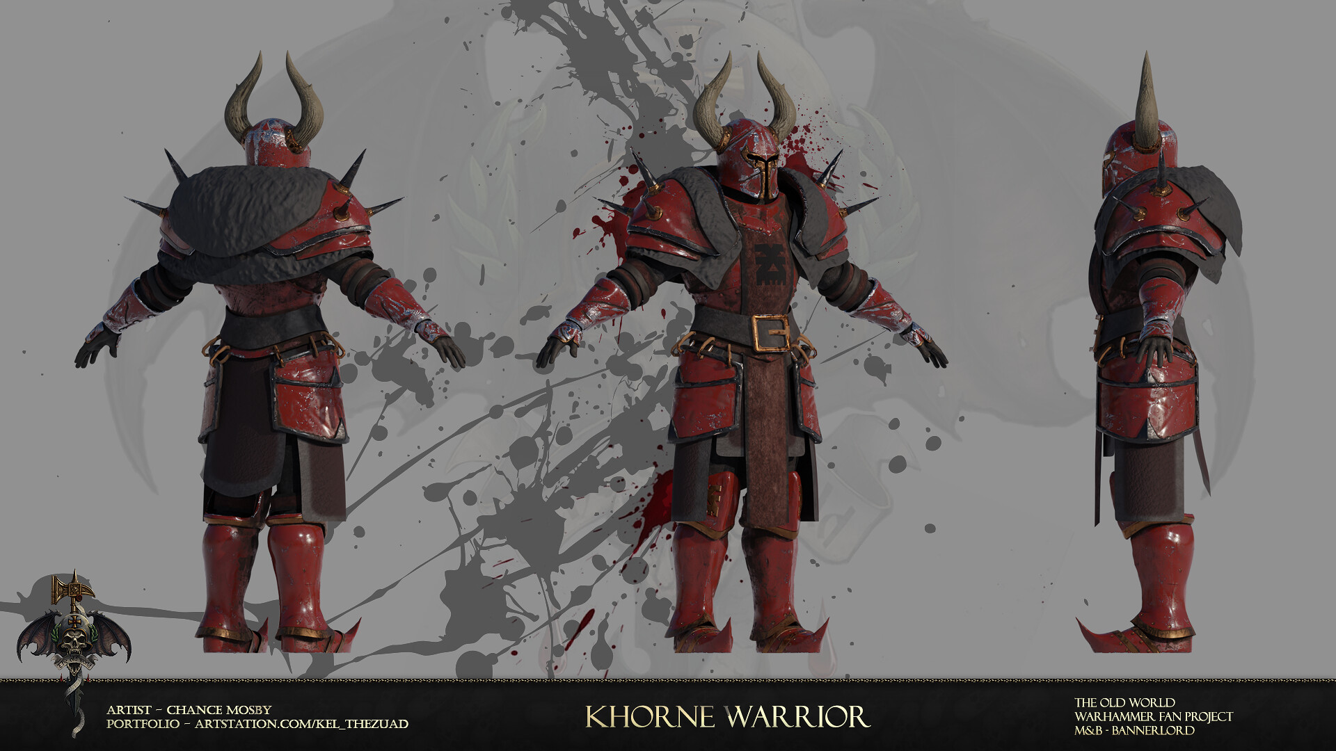 Khorne Warrior Art