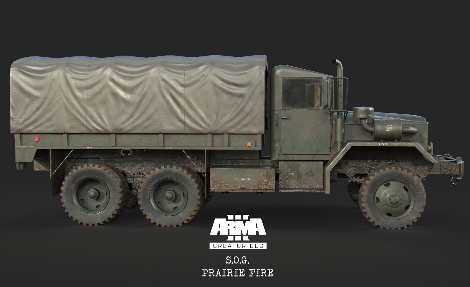 Diego Flores - Arma 3 Creator DLC: S.O.G. Prairie Fire - US Army M54 ...