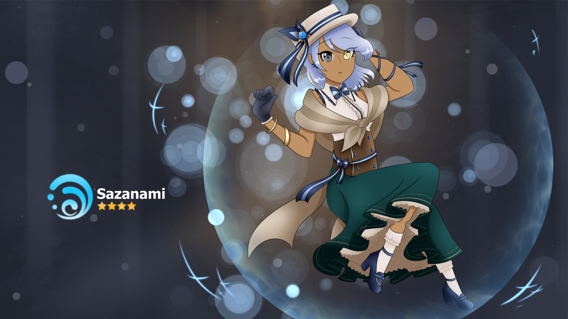 ArtStation - DRN Genshin Splash-Sazanami