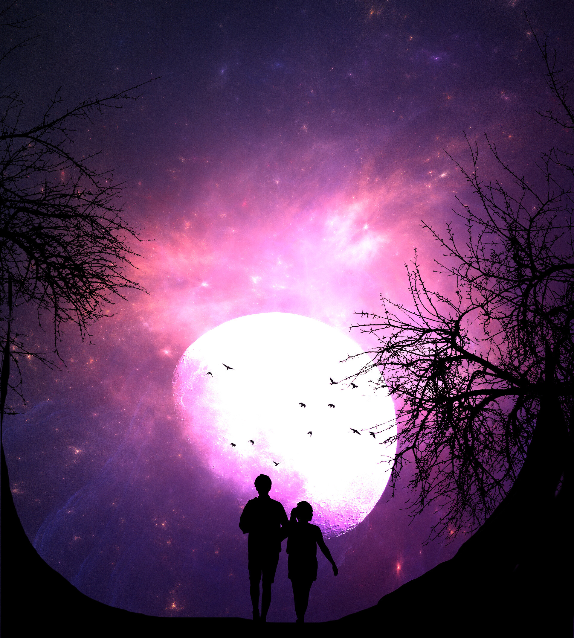 ArtStation - Fantasy Silhouette