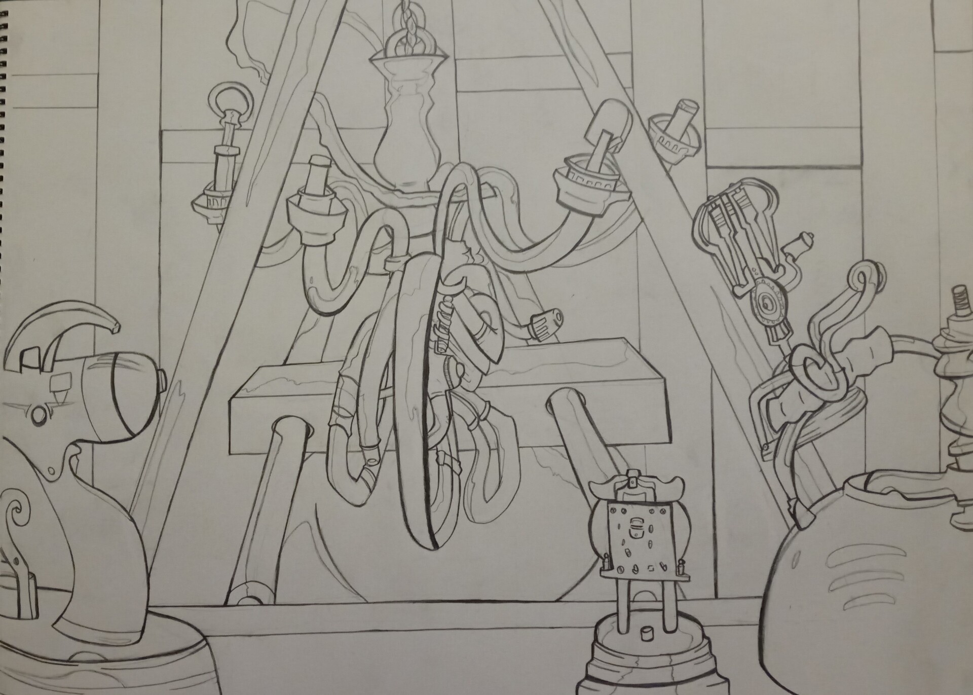 Alex Magee - Traditional illustrations