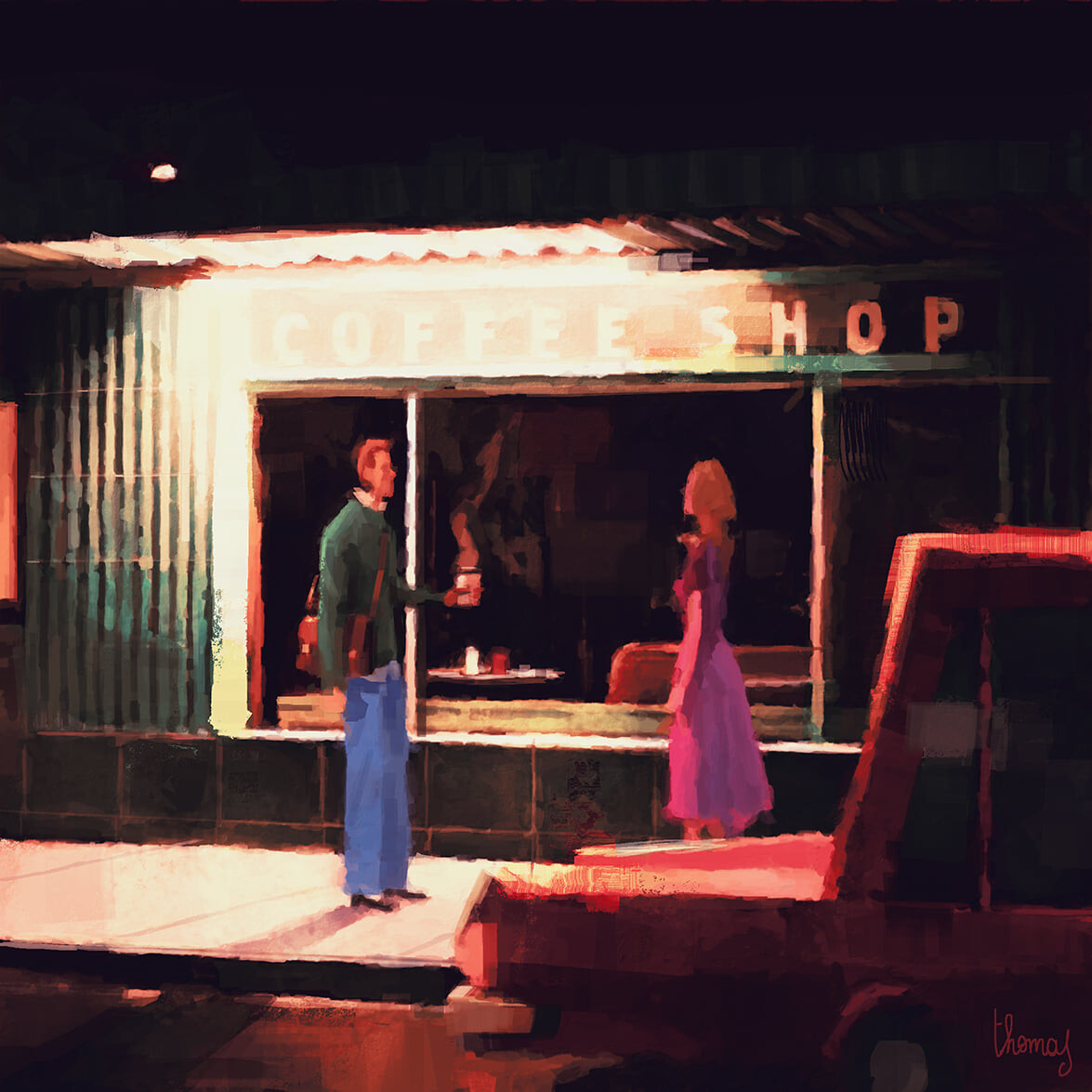 ArtStation - Last coffee