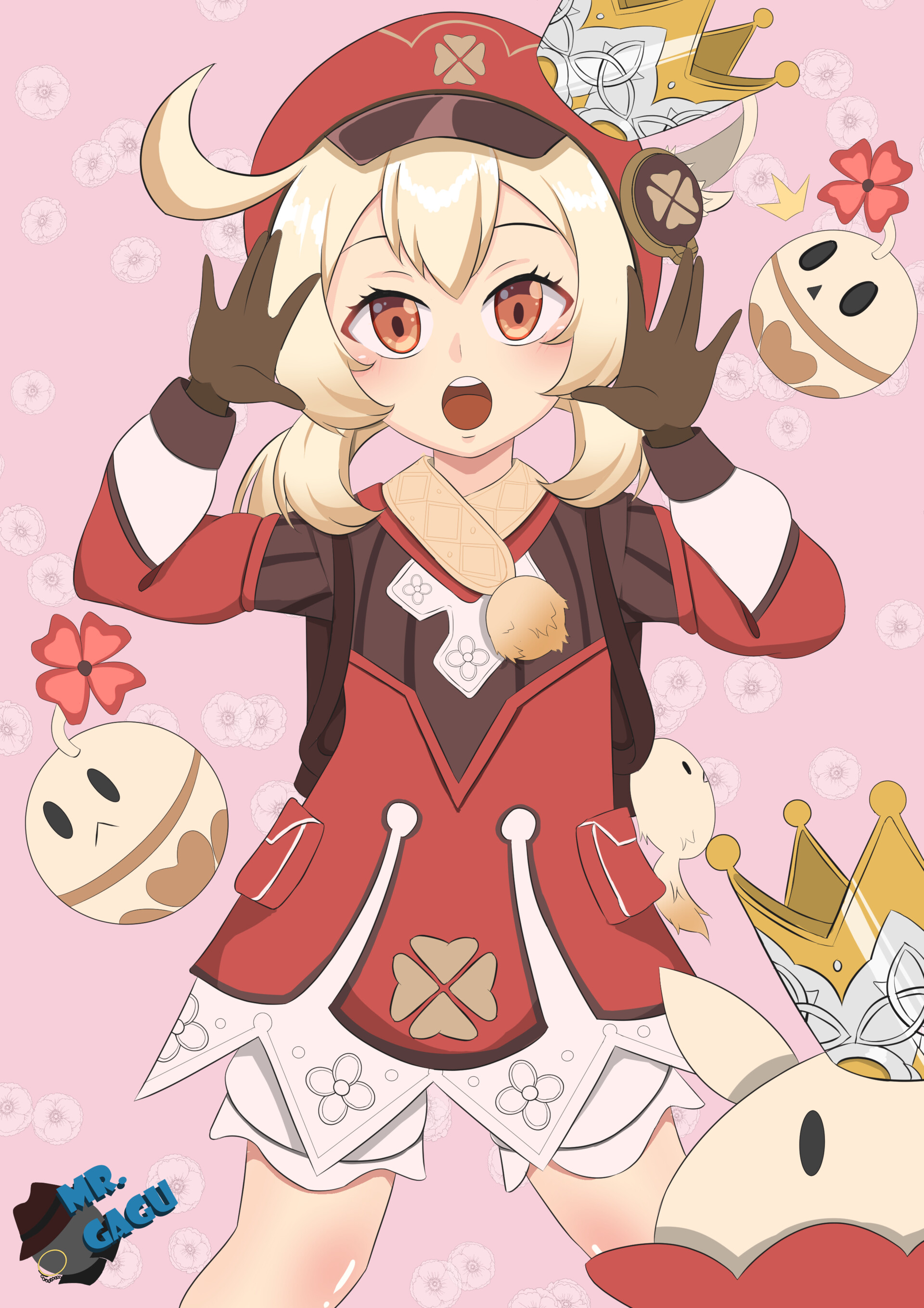 ArtStation - Klee Fanart so adorable XD