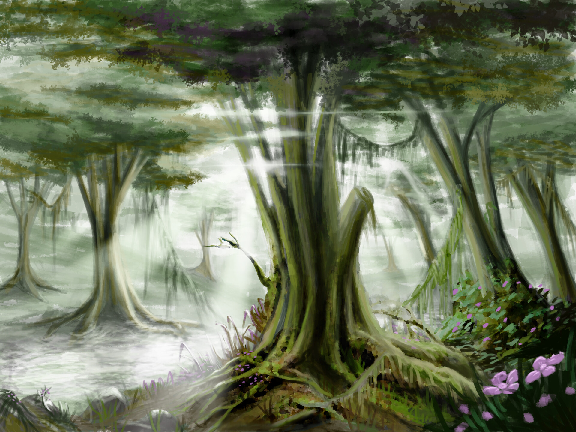 ArtStation - Ancient Forest