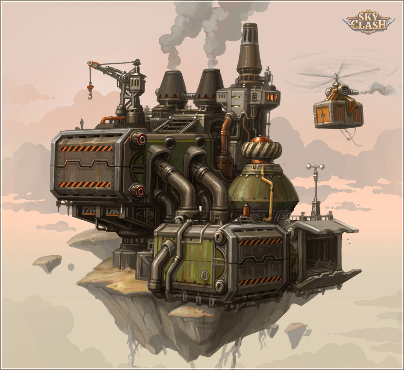 AIVIK Studio - Sky clash - the shipyard