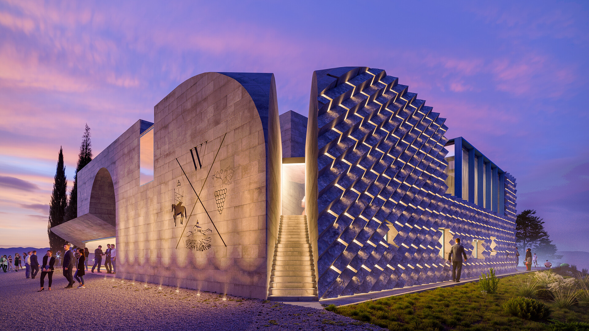 Paralel Visualization Studio - Winery in Vachnadziani, Georgia