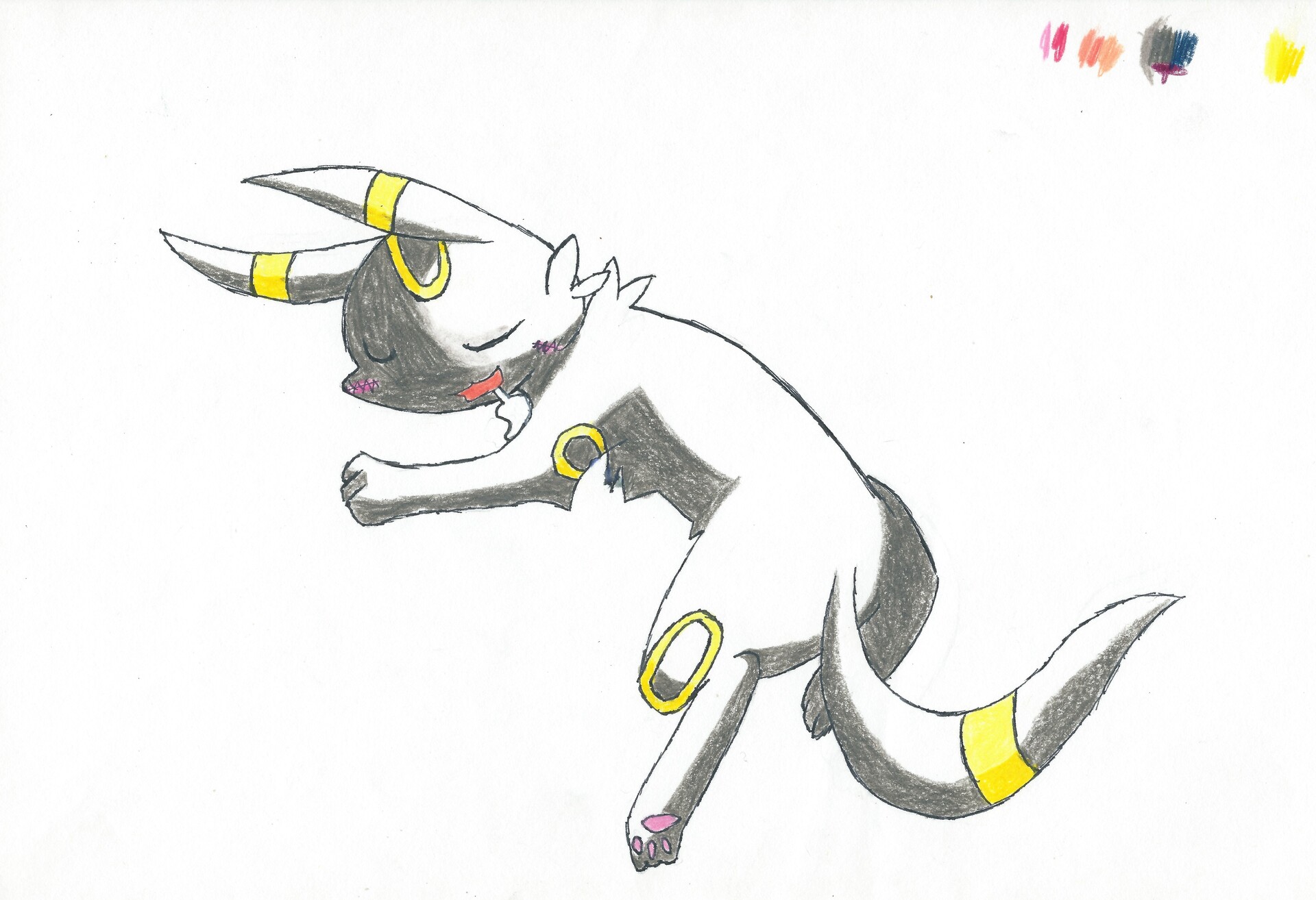 Umbreon Sleeping