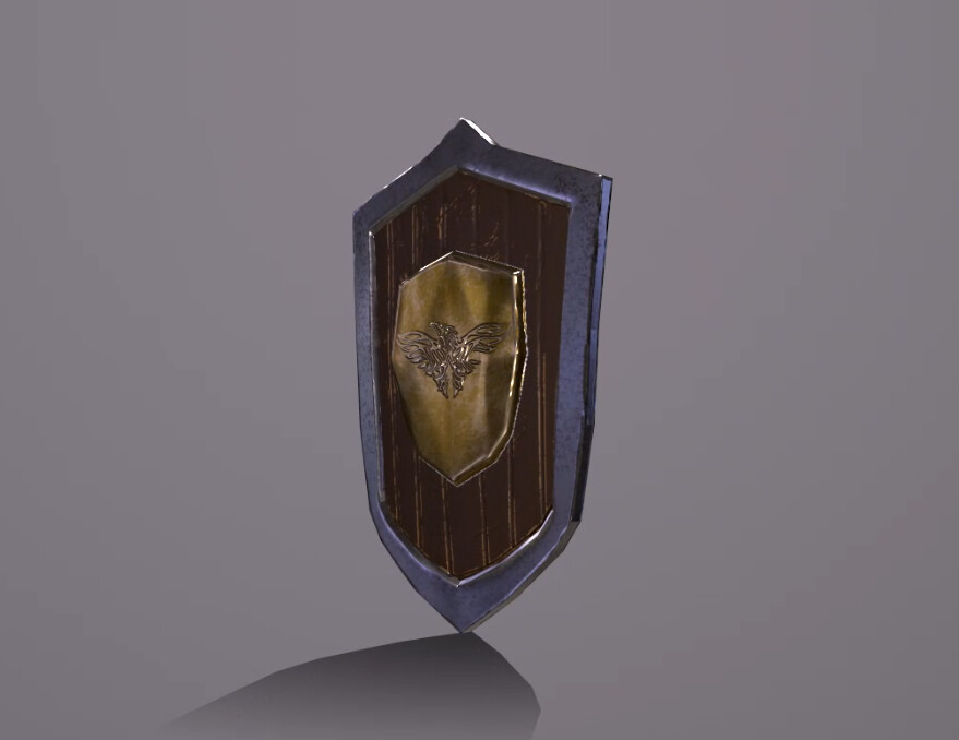 ArtStation - Shield Game Asset