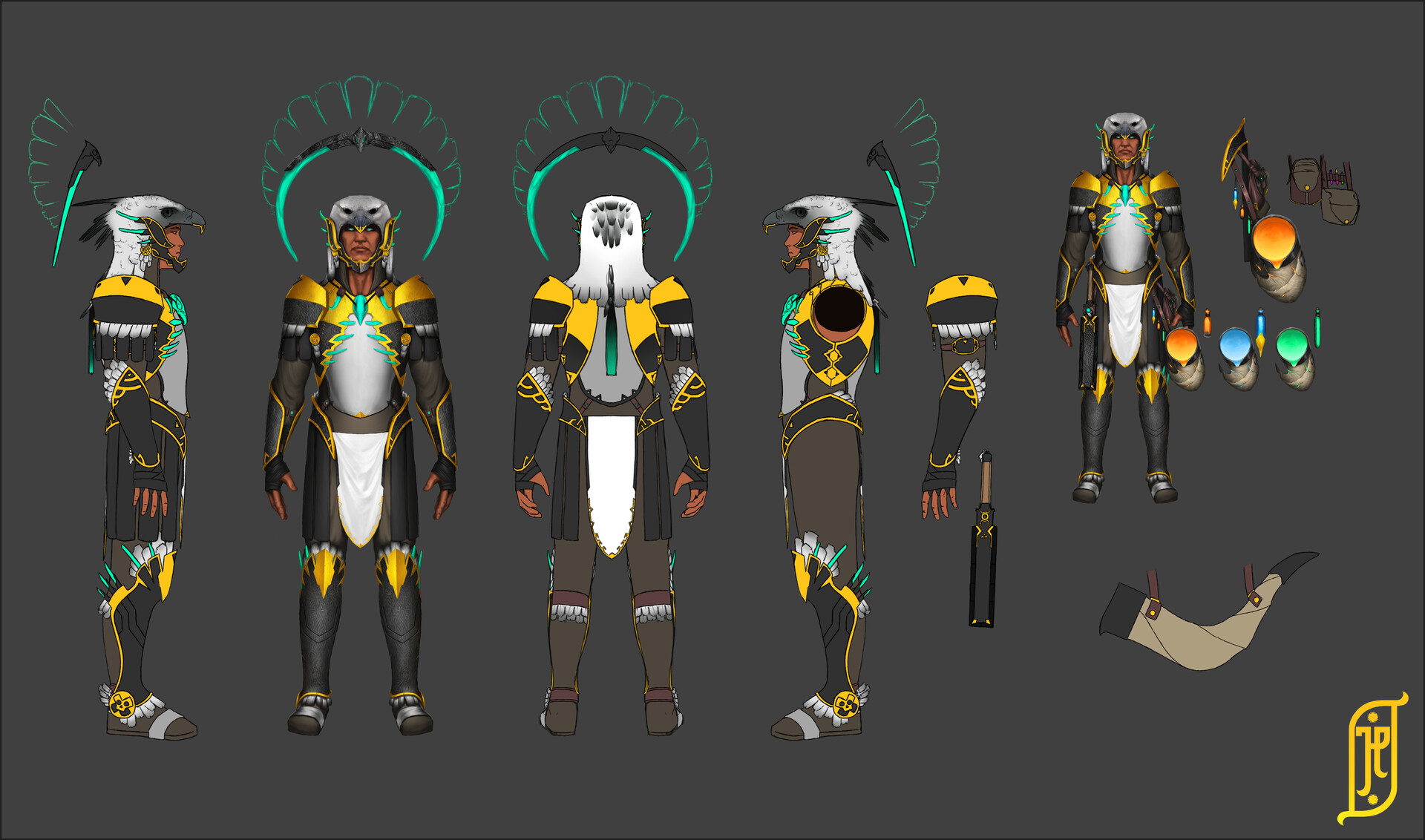 ArtStation - Concept Art - Eagle Armor