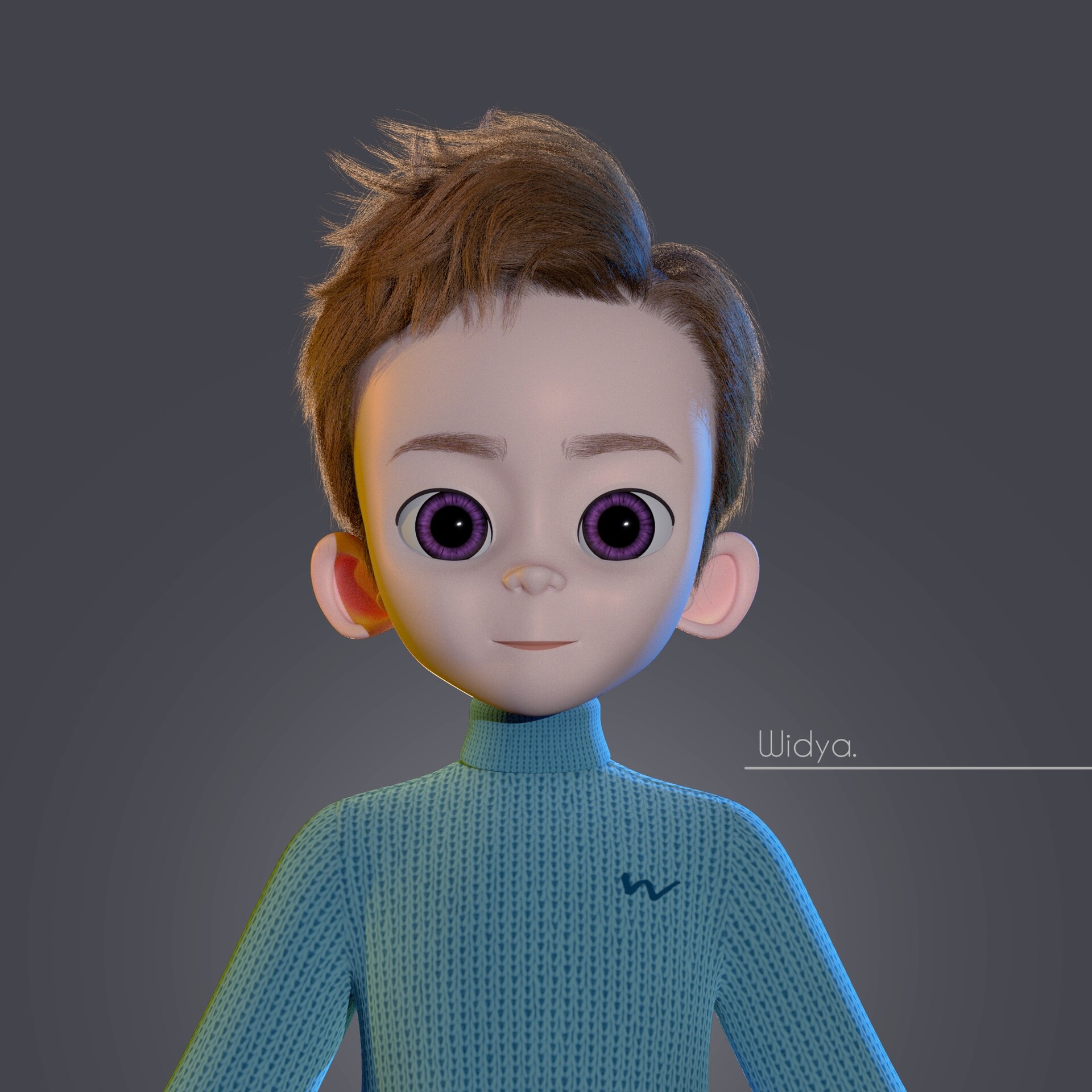 ArtStation - 3D Boy Character 001