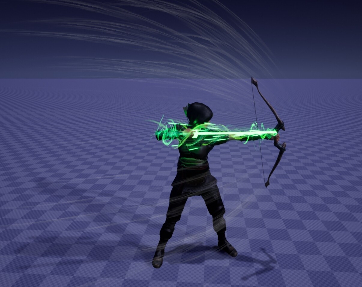 ArtStation - Power Shot - UE4 Niagara VFX