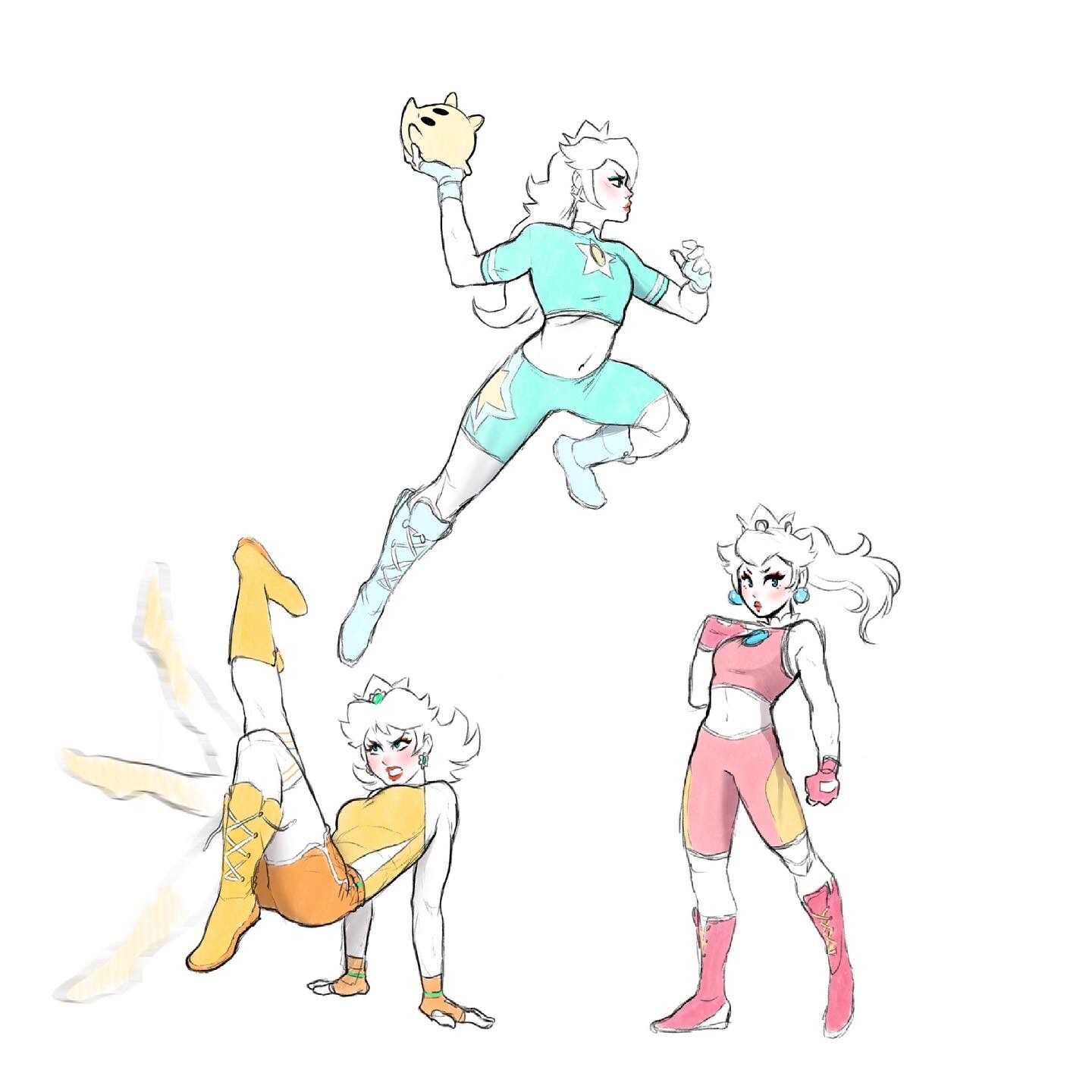 ArtStation - Super Smash Ladies