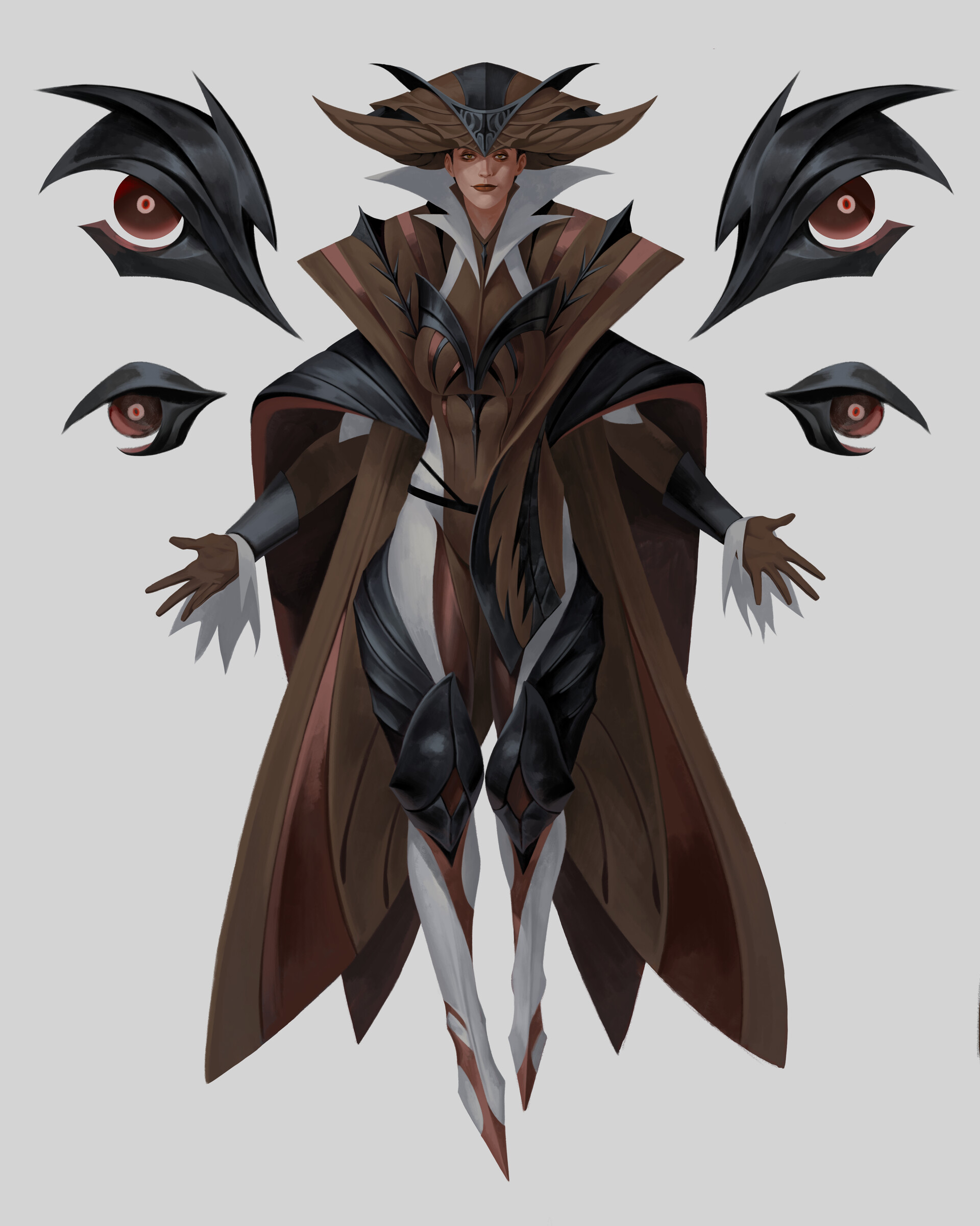 ArtStation - Moth Sorceress