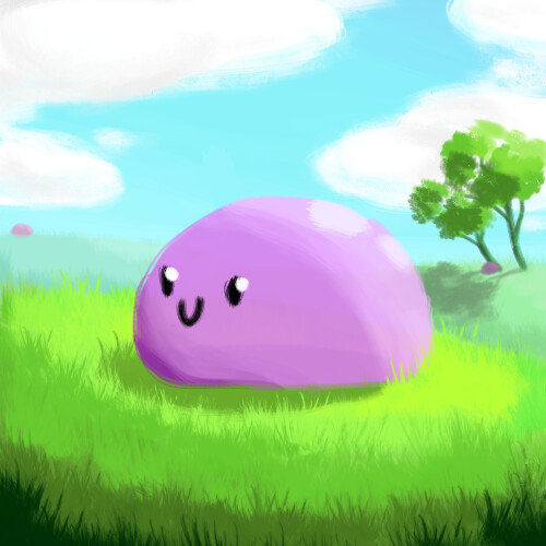 ArtStation - LvL 1 slime