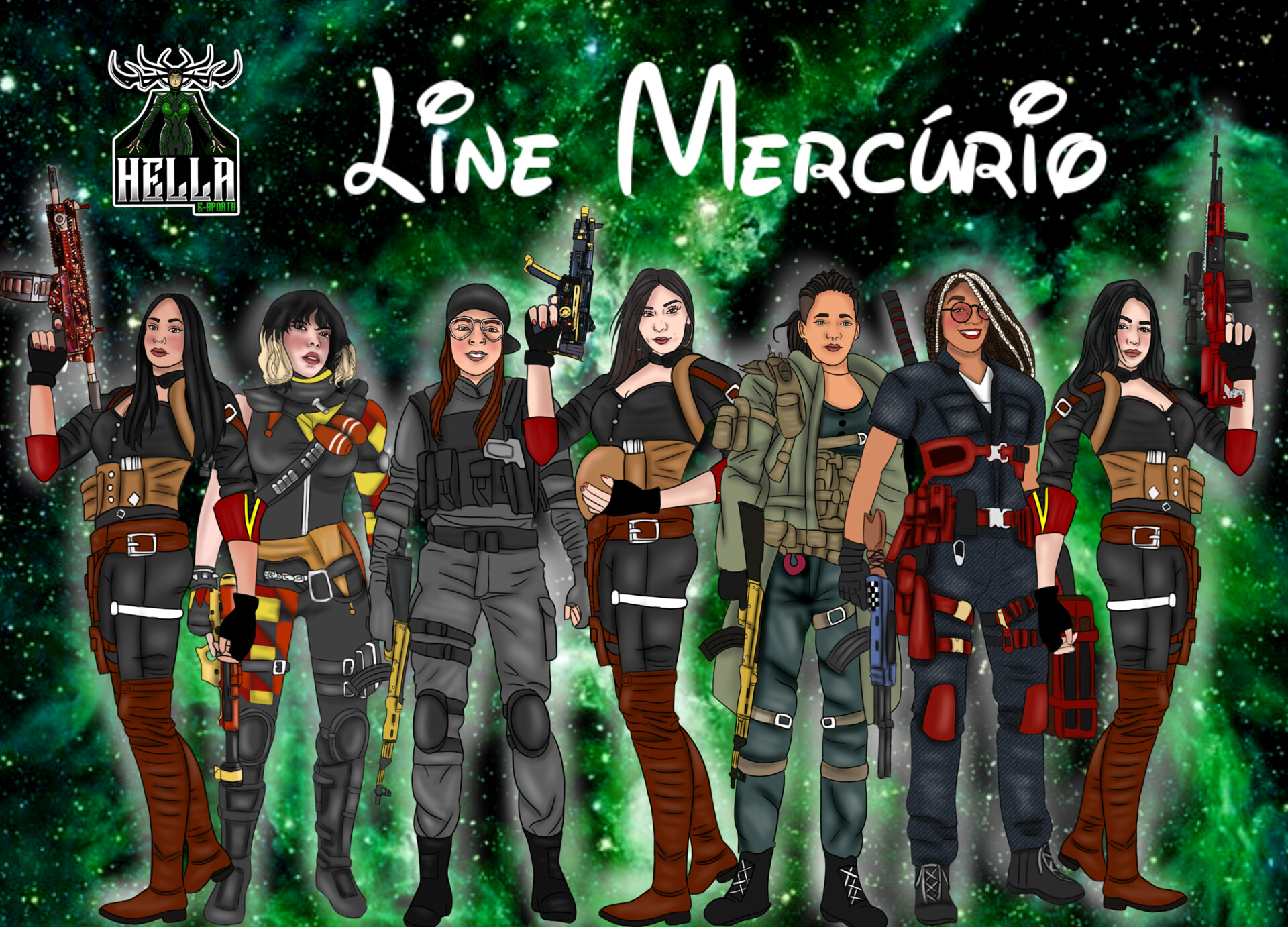 ArtStation - Call of Girls