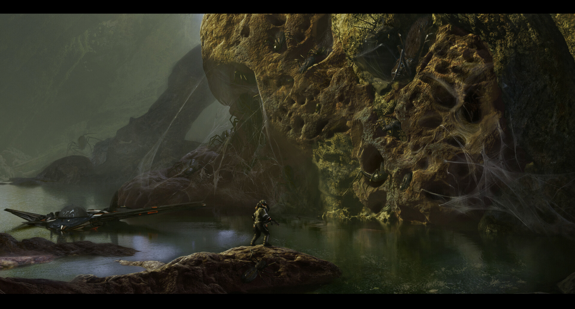 ArtStation - Spider Lair